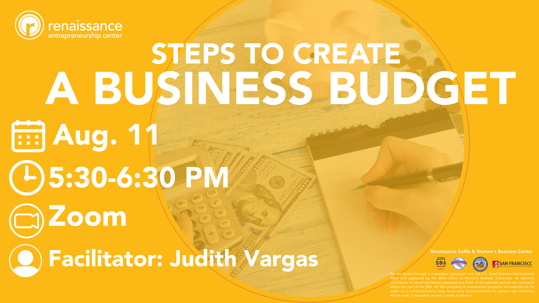 🖥️Steps To Create A Business Budget (8/11/25) - Renaissance ...